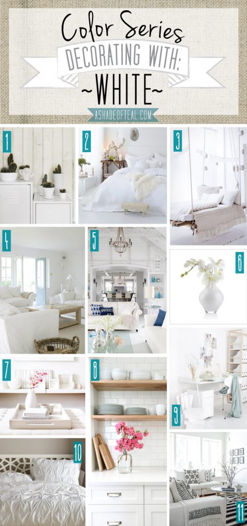 Color Series; Decorating with White