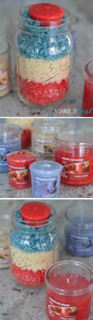 DIY Rice Candle Holder with American Home™ by Yankee Candle®