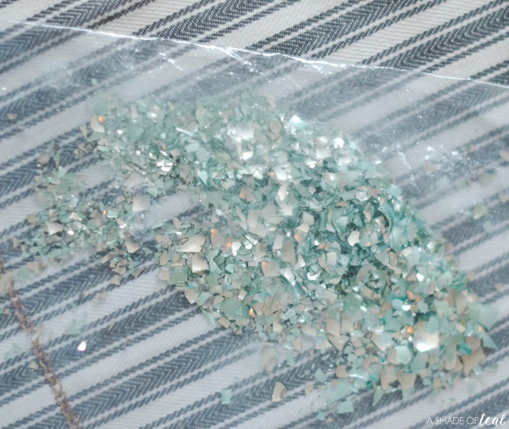 How to Make Vintage Glass Glitter